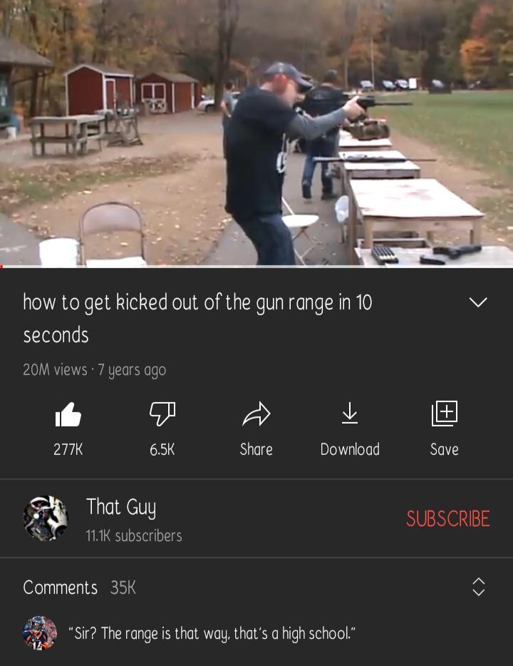 Cursed firing range | Scrolller