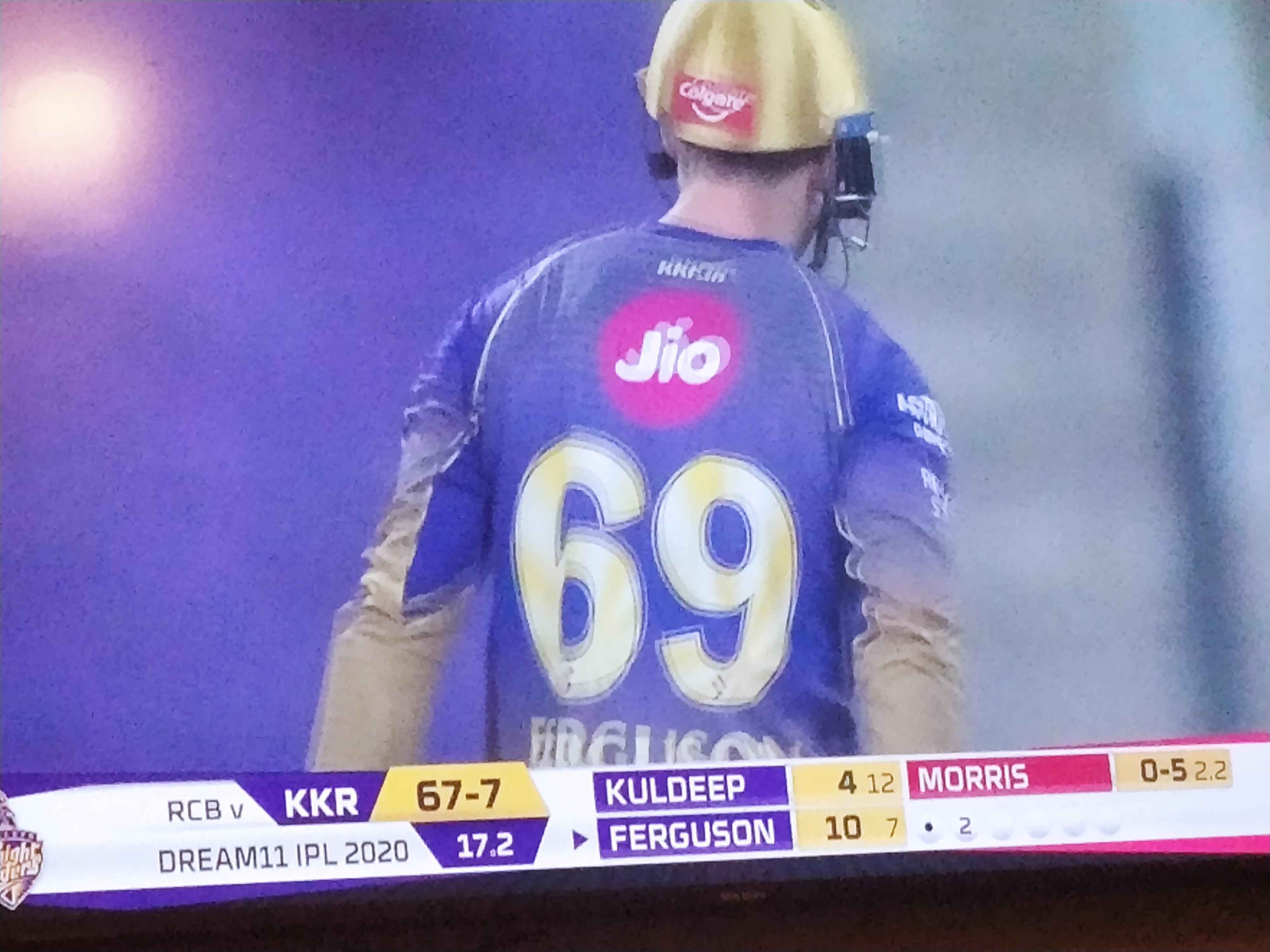Cursed ipl jersey number (Ferguson) | Scrolller