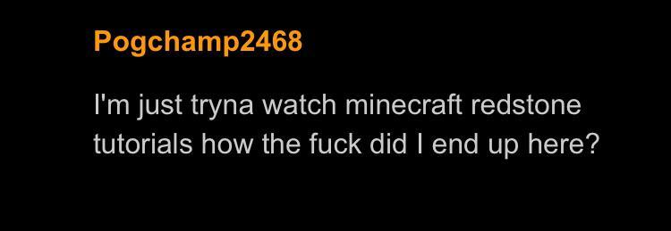 Cursed_minecraft redstone | Scrolller