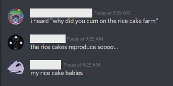 cursed rice cakes | Scrolller
