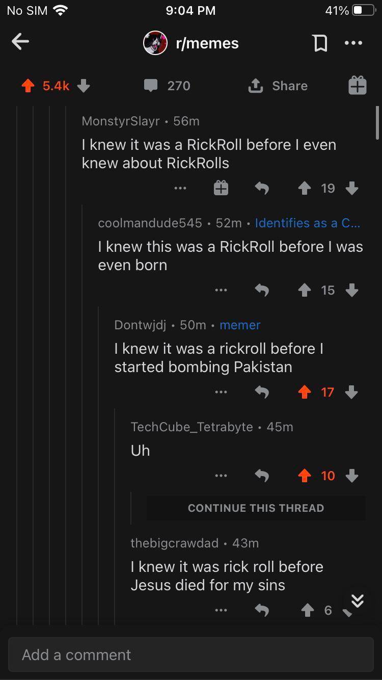 Cursed_Rickroll | Scrolller
