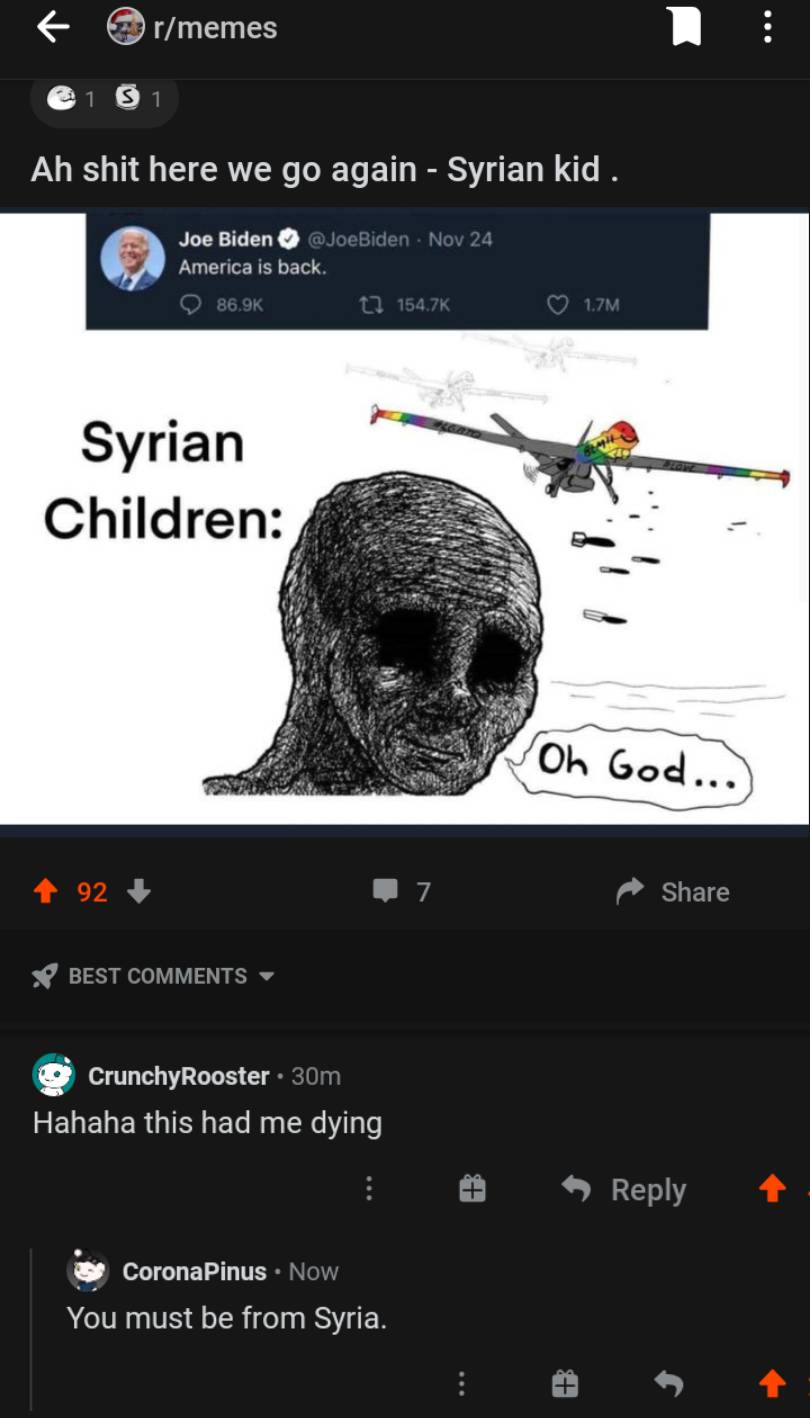 Cursed Syria. | Scrolller