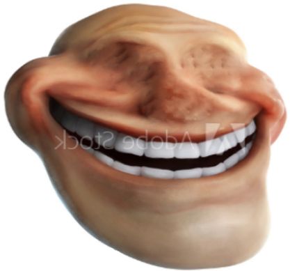 cursed trollface | Scrolller