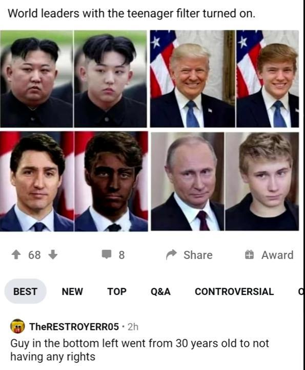 Cursed_world leaders | Scrolller