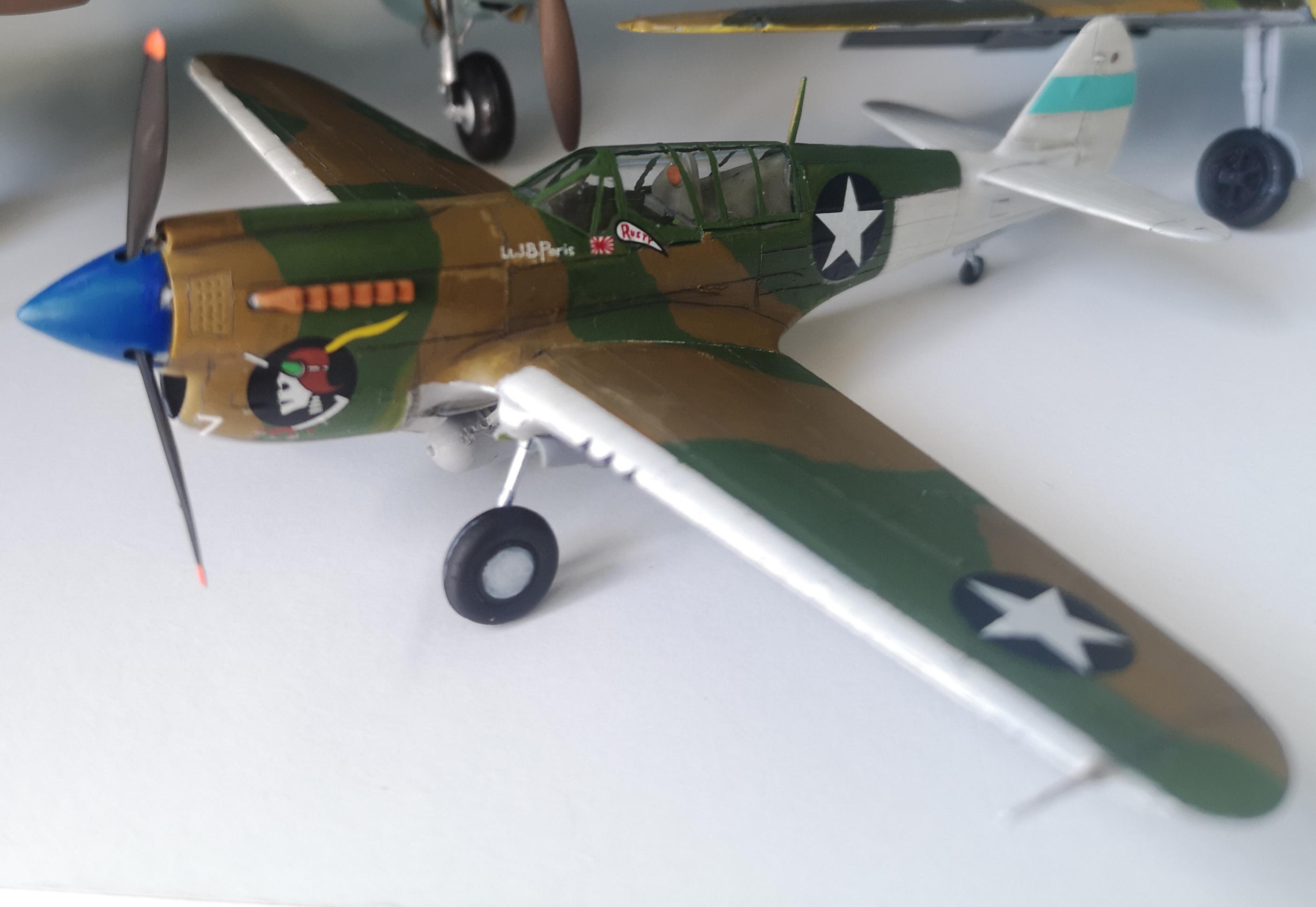 Curtiss P-40N Warhawk (Hasegawa 1/72, reupload) | Scrolller