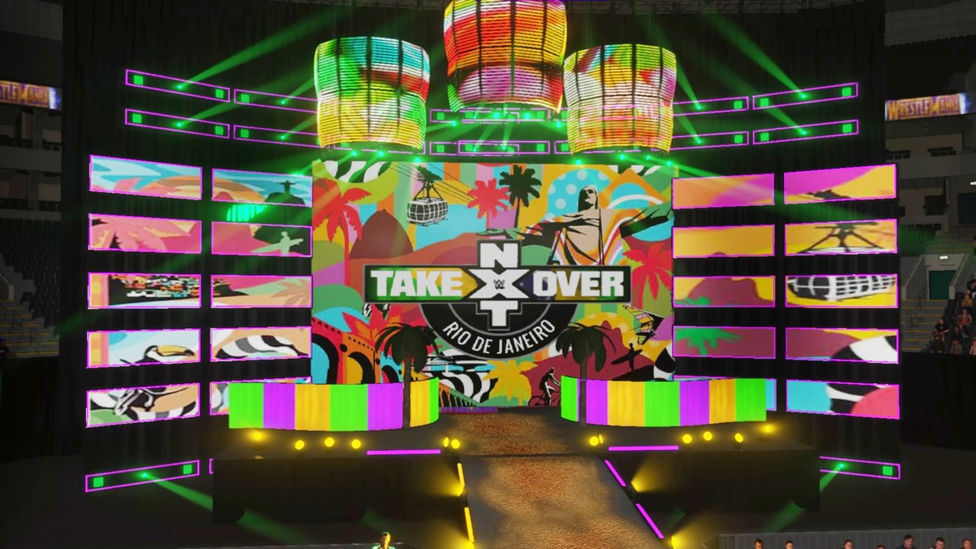 Custom NXT Takeover: Rio de Janeiro Arena | Scrolller