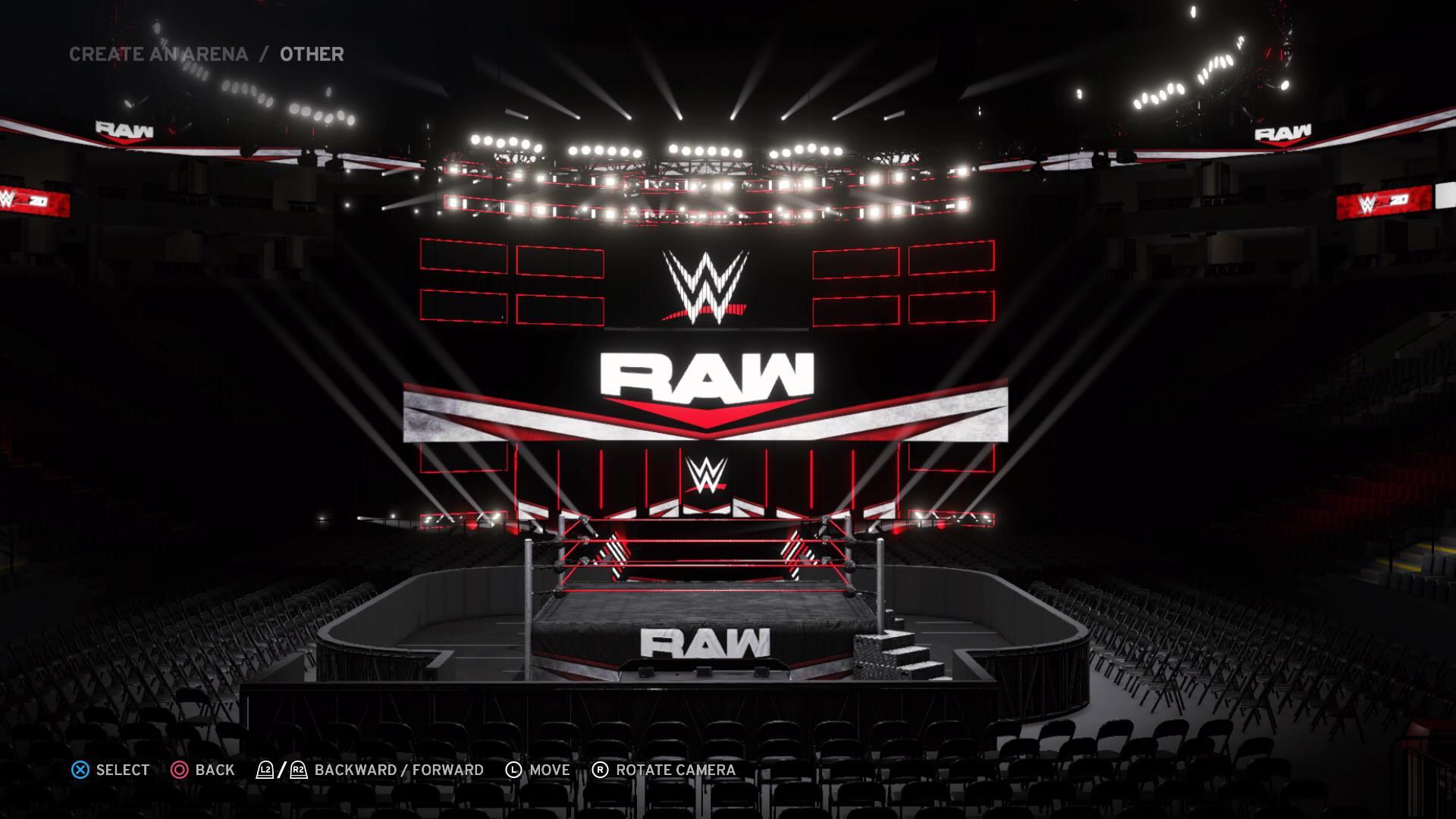 Custom Raw Arena WWE2K20 | Scrolller