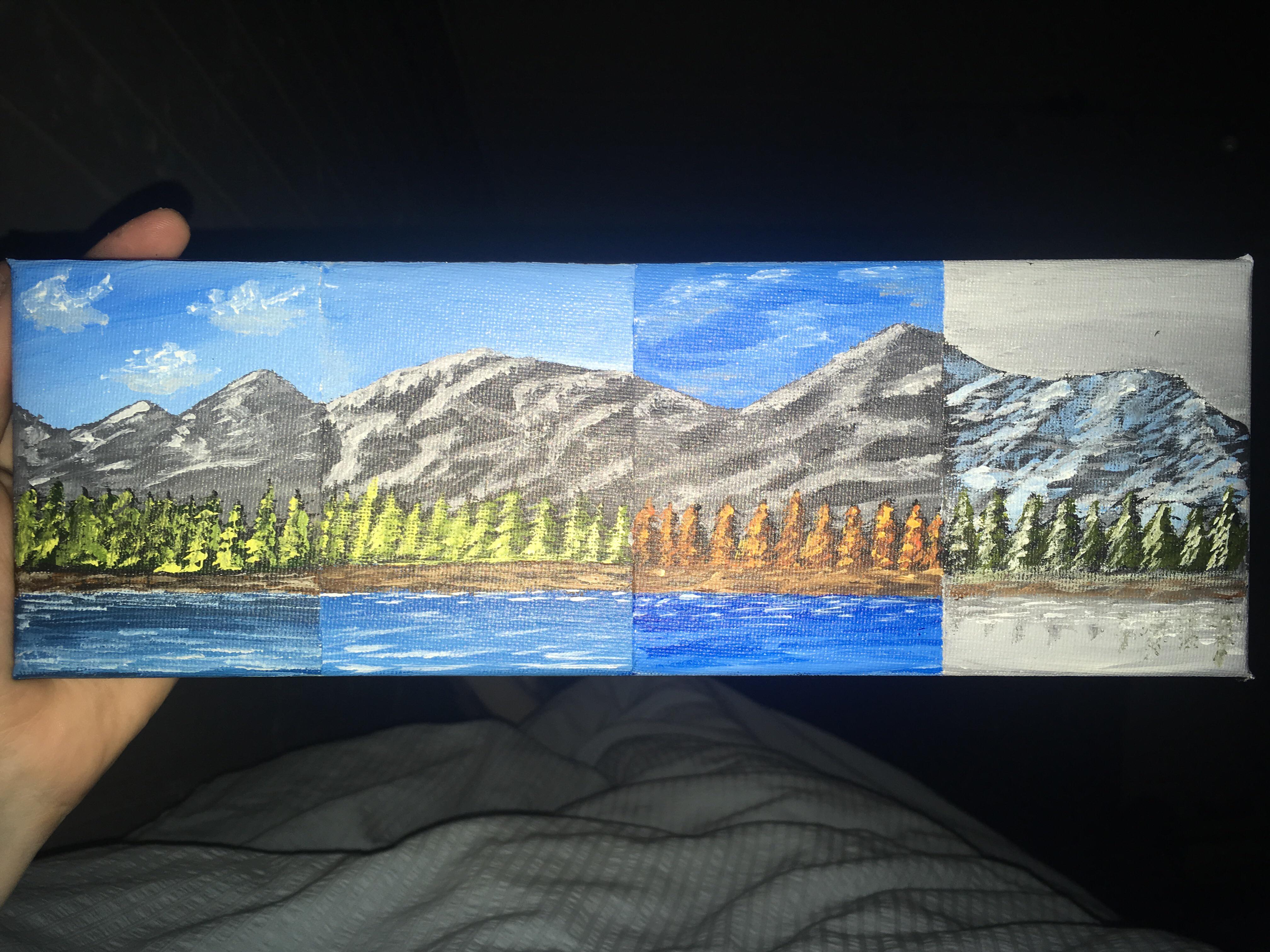 Cute little painting just finished drying | Scrolller