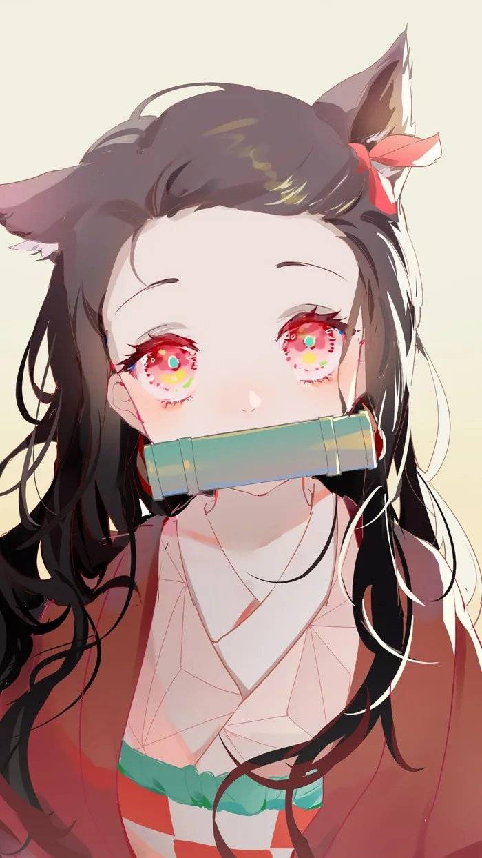 Cute neko Nezuko | Scrolller