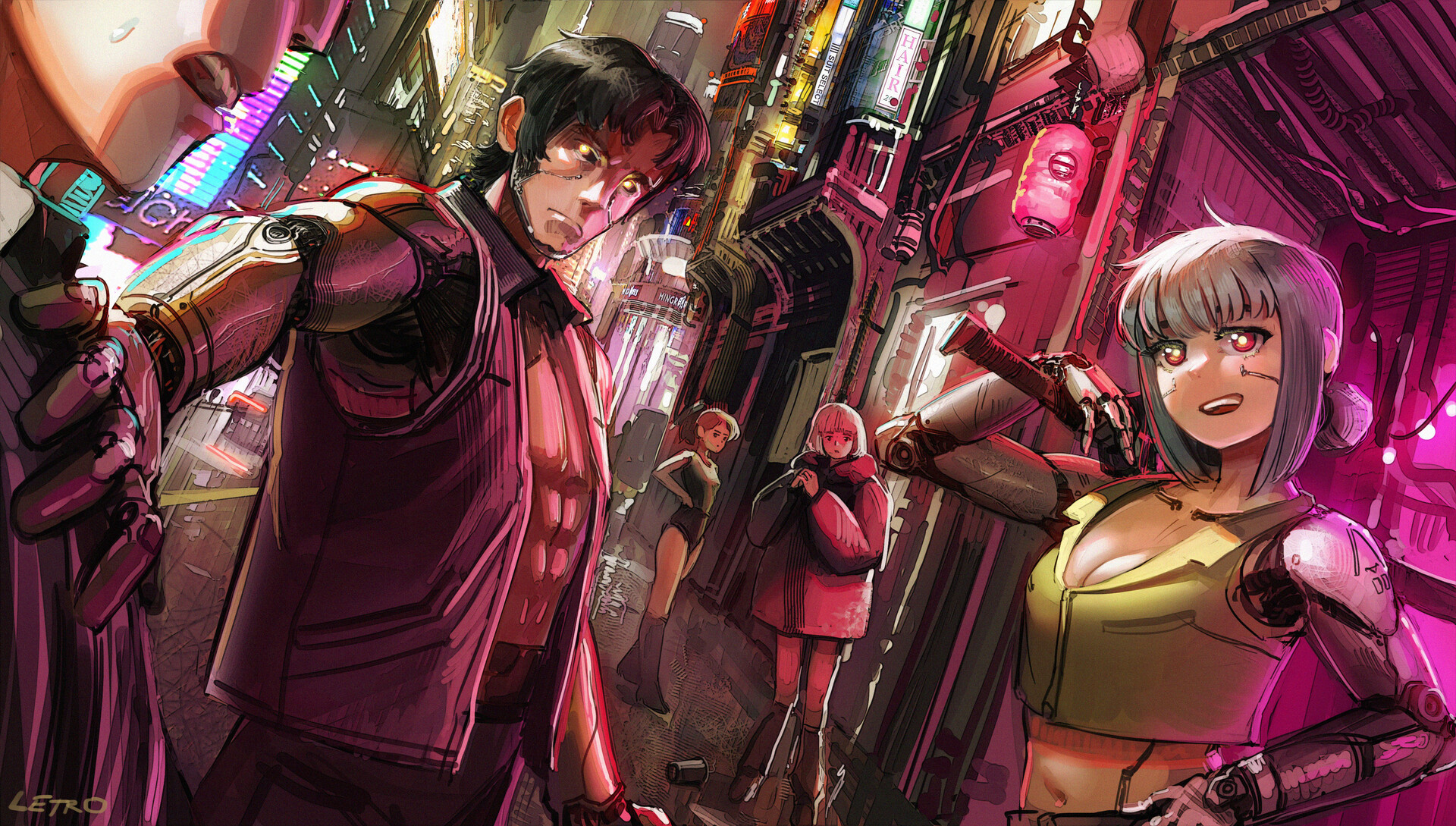 Cyberpunk by Leo Sapolsky | Scrolller