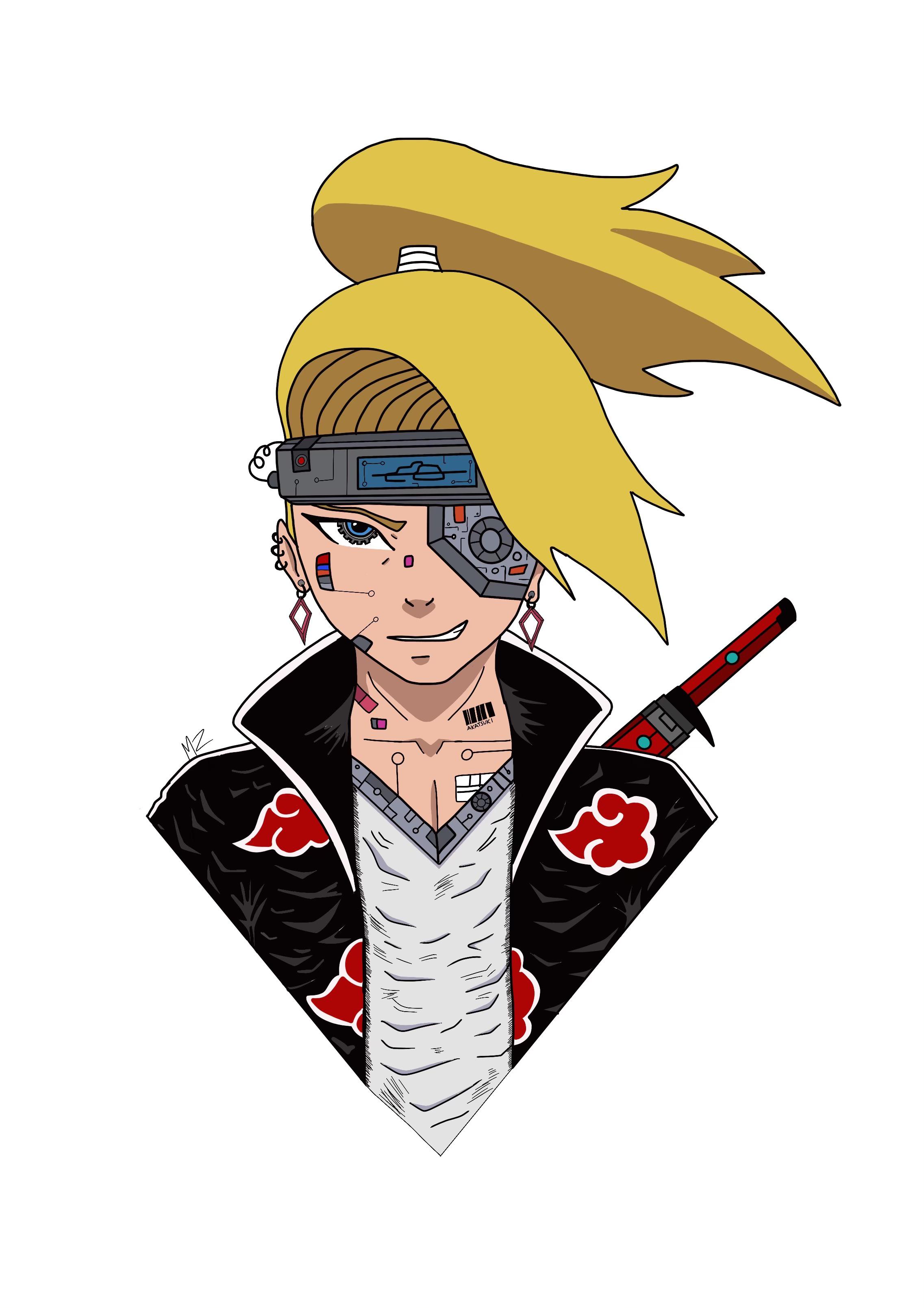 Cyberpunk Deidara done by me | Scrolller