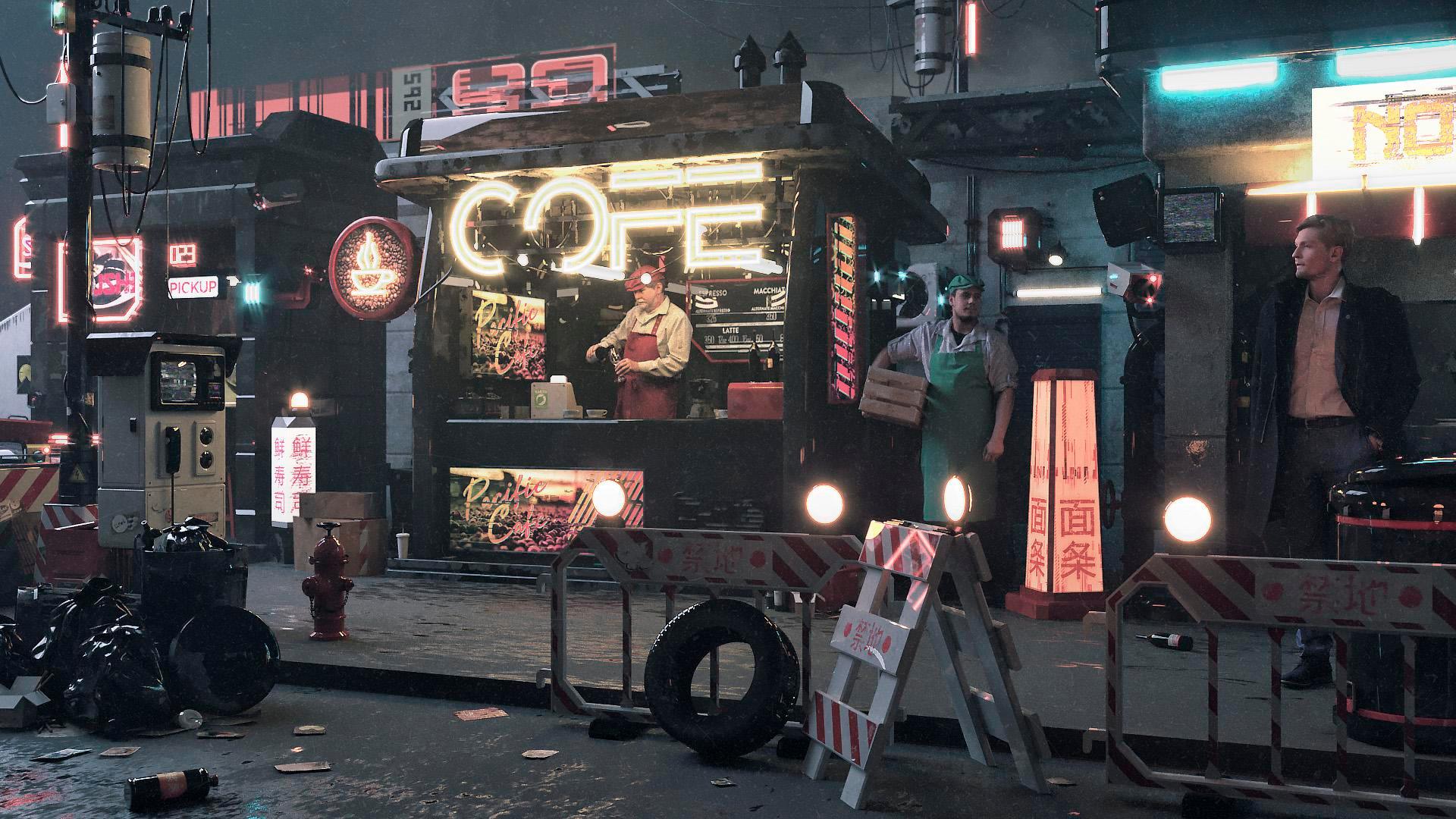 Cyberpunk Street | Scrolller