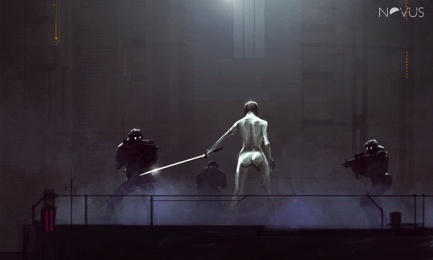 Cyborg Warrior by Jakub Rozalski | Scrolller