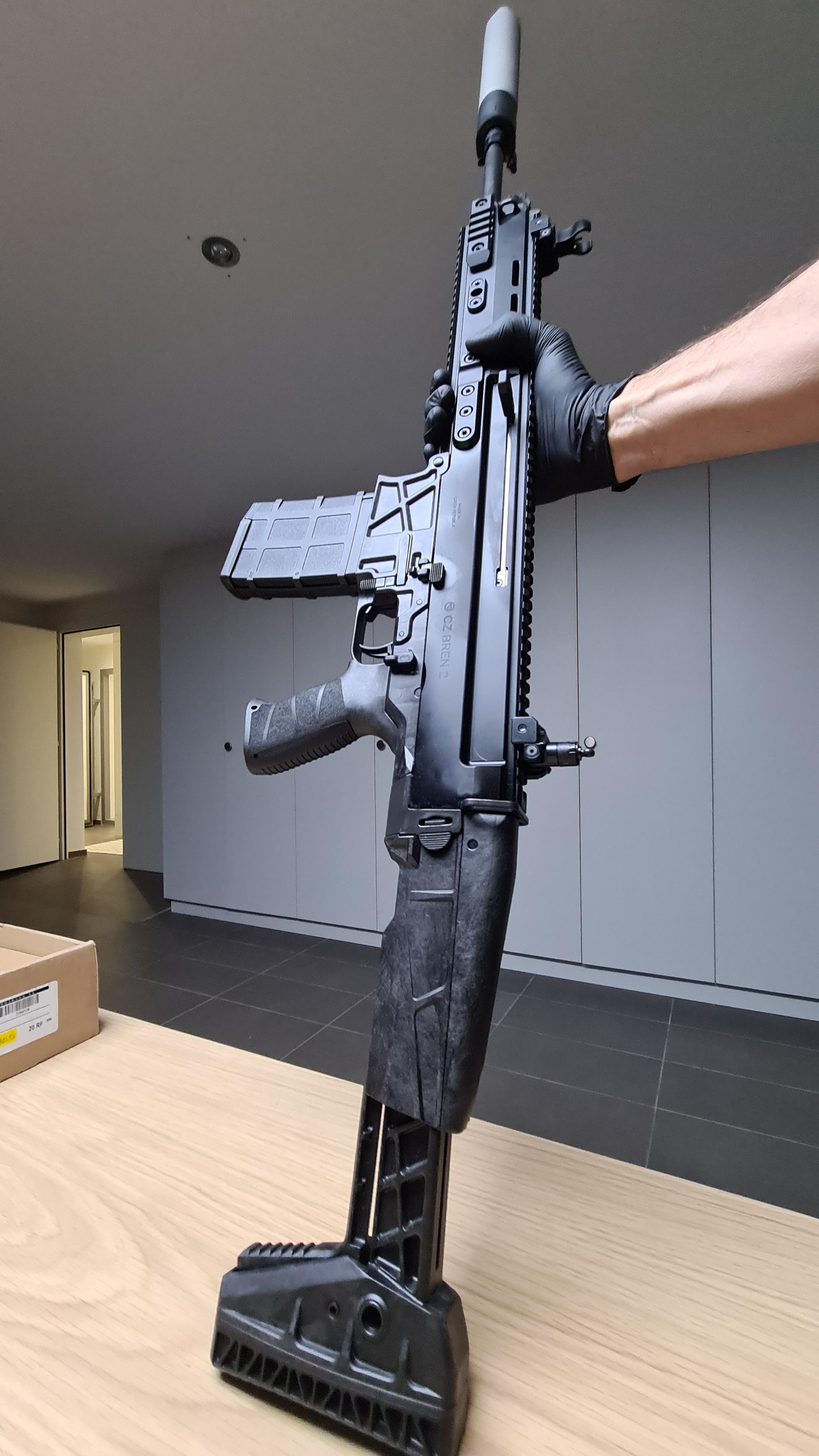 CZ Bren 2 Battle Rifle 308 full auto + B&T suppressor unboxing | Scrolller