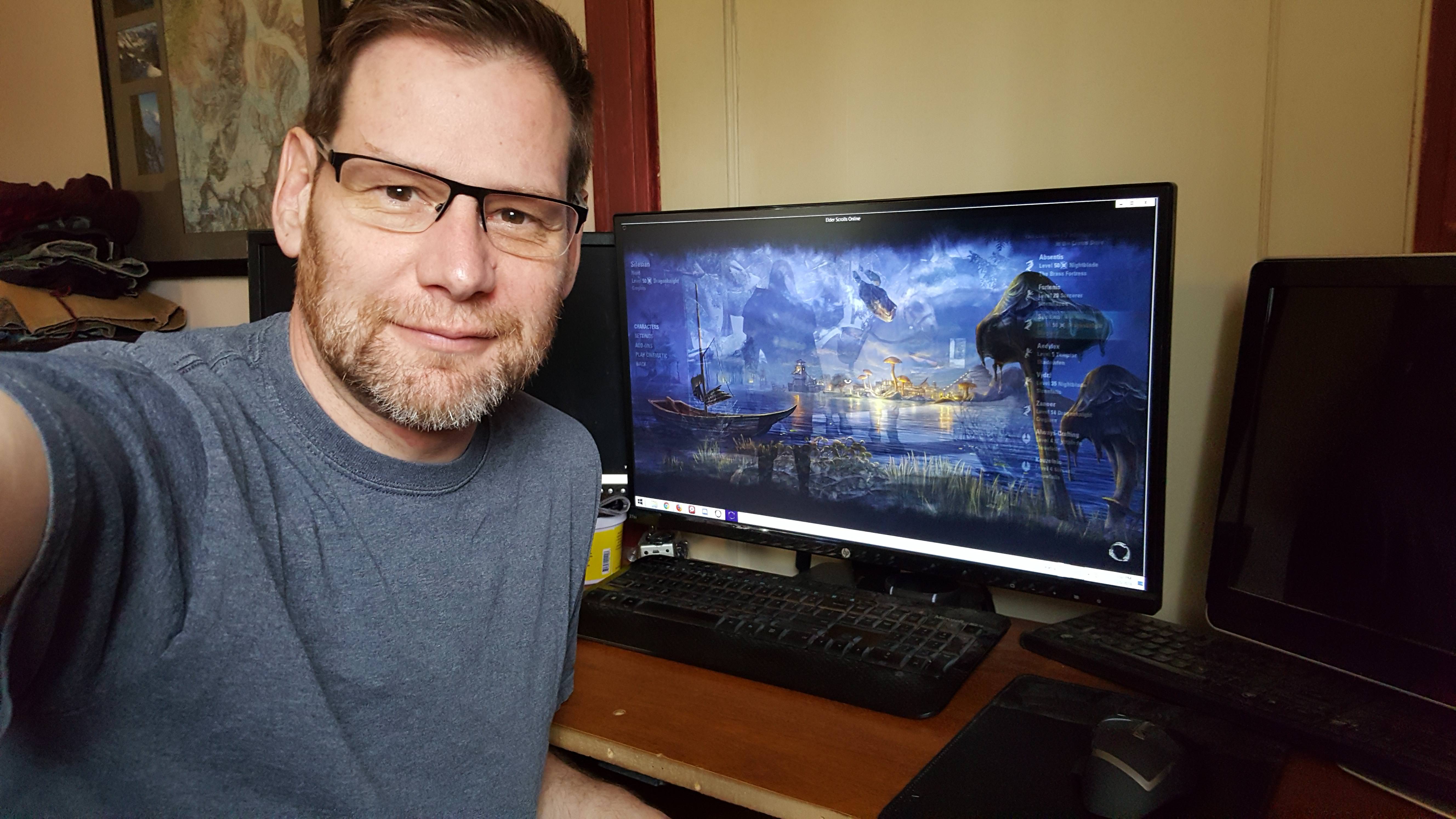 ESO load screen and me. *Requesting Character Load* | Scrolller