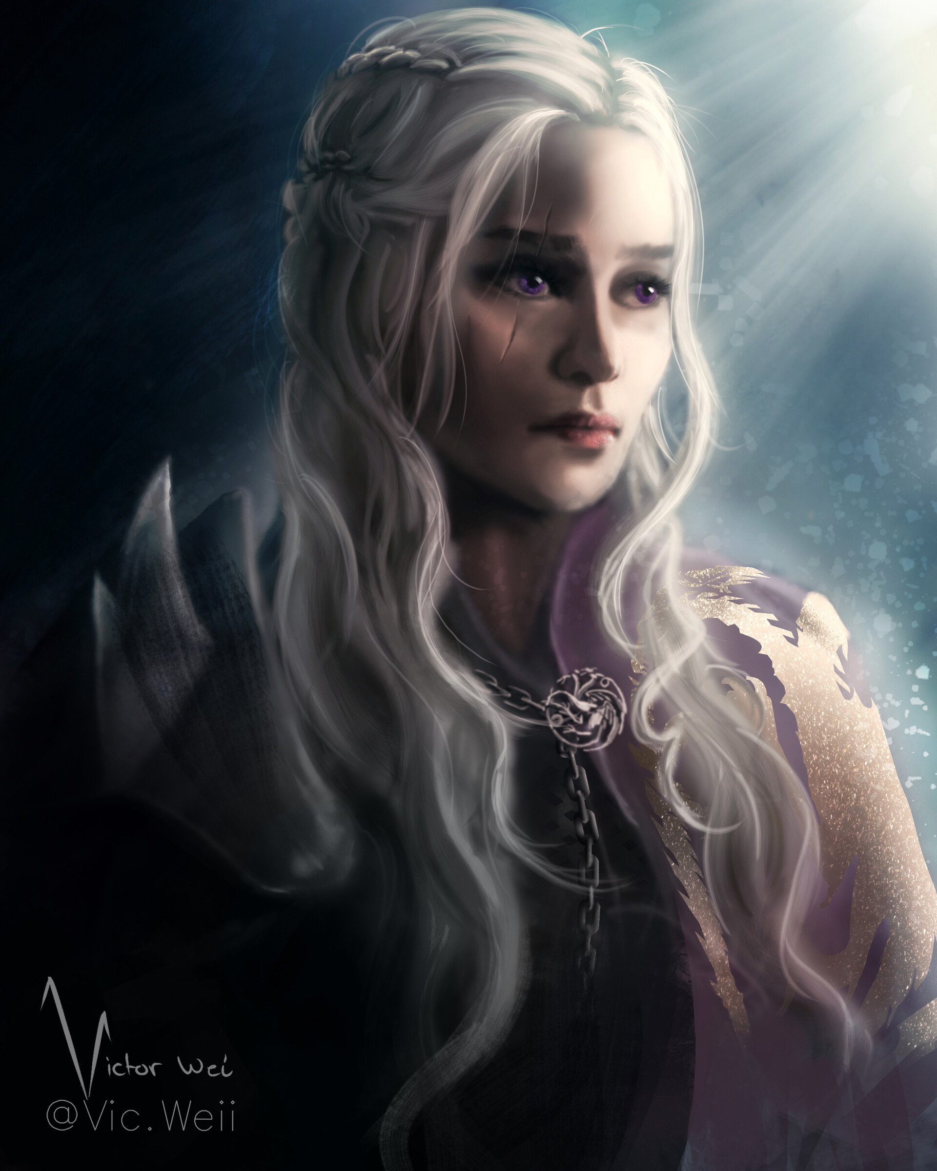Daenerys Targaryen by Victor Wei | Scrolller