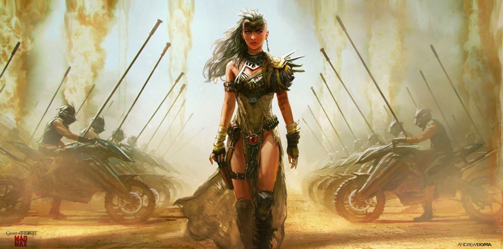 Daenerys Targaryen: Game of Thrones/Mad Max by Andrew Domachowski | Scrolller