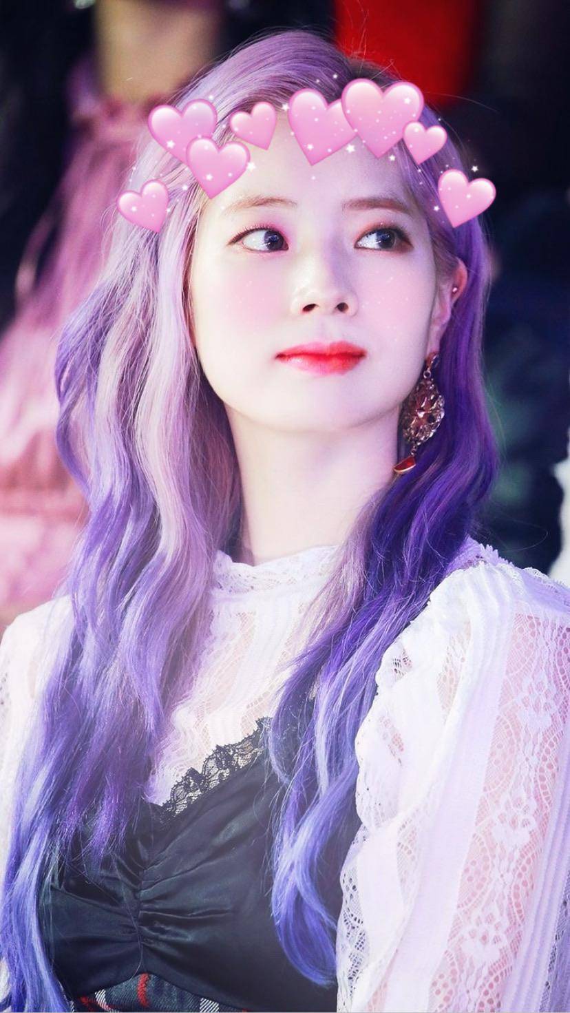 Dahyun purple/pink aesthetic | Scrolller