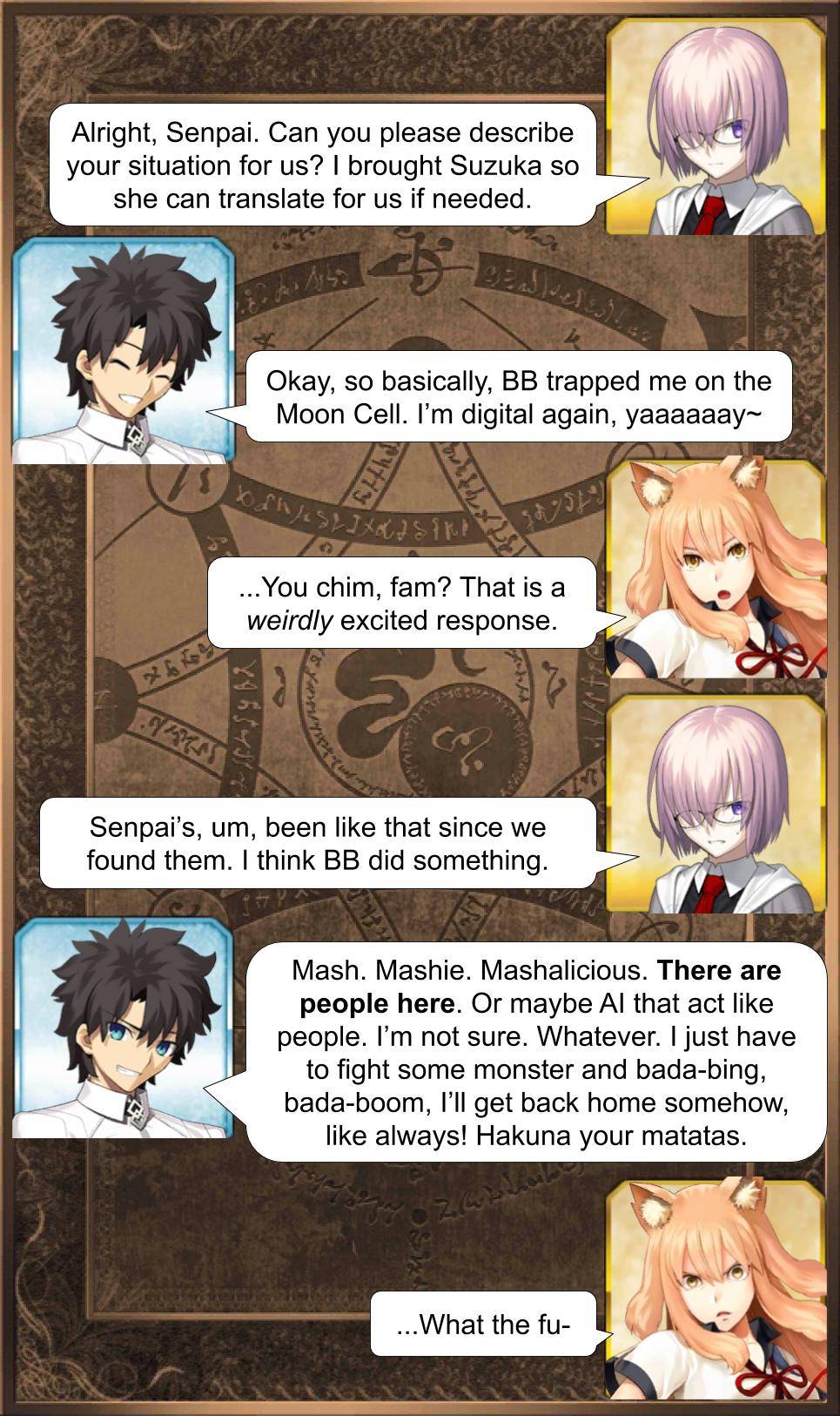 Daily Chaldea 0554: Is The Moon Cell An Isekai? | Scrolller