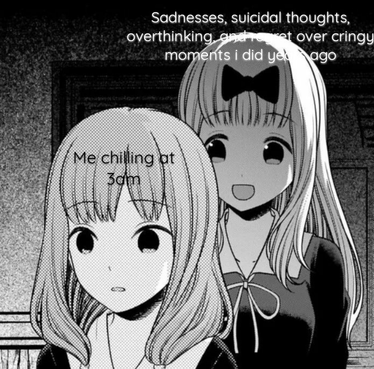 Daily Depression meme day 21: i hate 3am thoughts | Scrolller