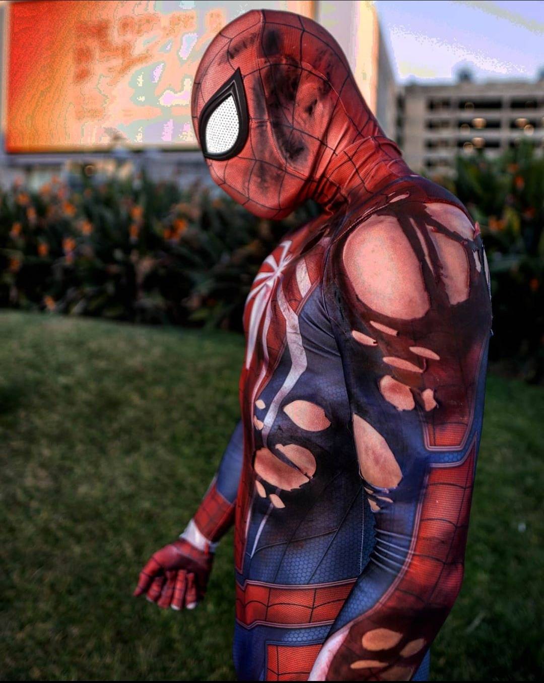 Damaged Spidey, by Luis Aguilar | Scrolller