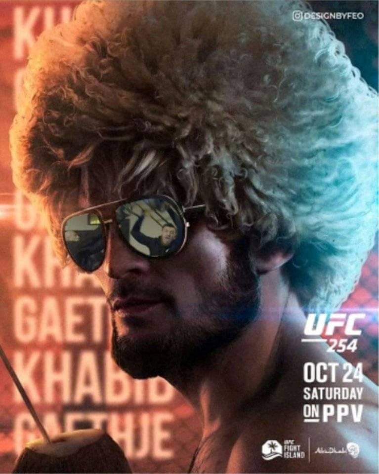 Damm Khabib looks dope in this poster | Scrolller