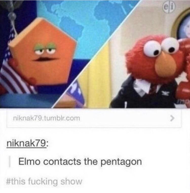 Damn Elmo | Scrolller