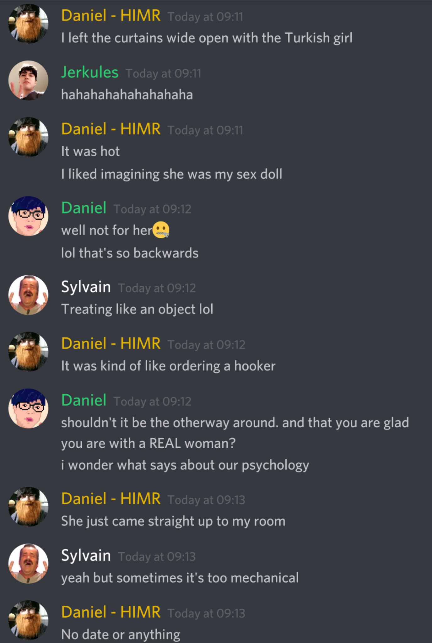 Daniel reminisces on the Turkish Girl | Scrolller