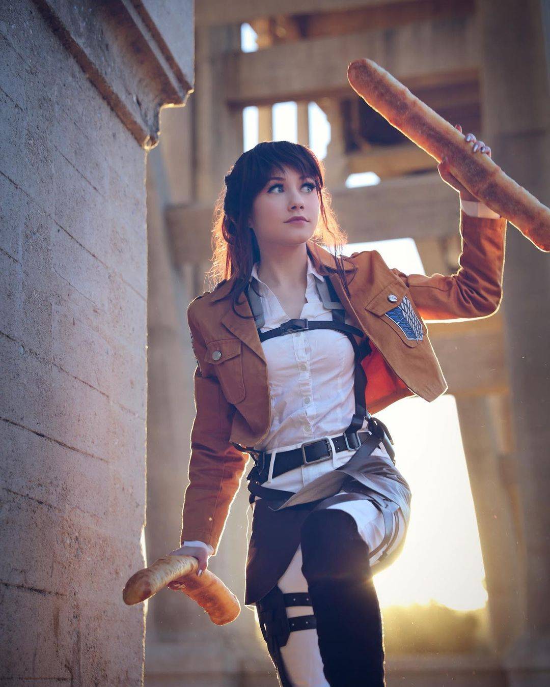 Daniella Claire as Sasha Braus (Attack on Titan) | Scrolller