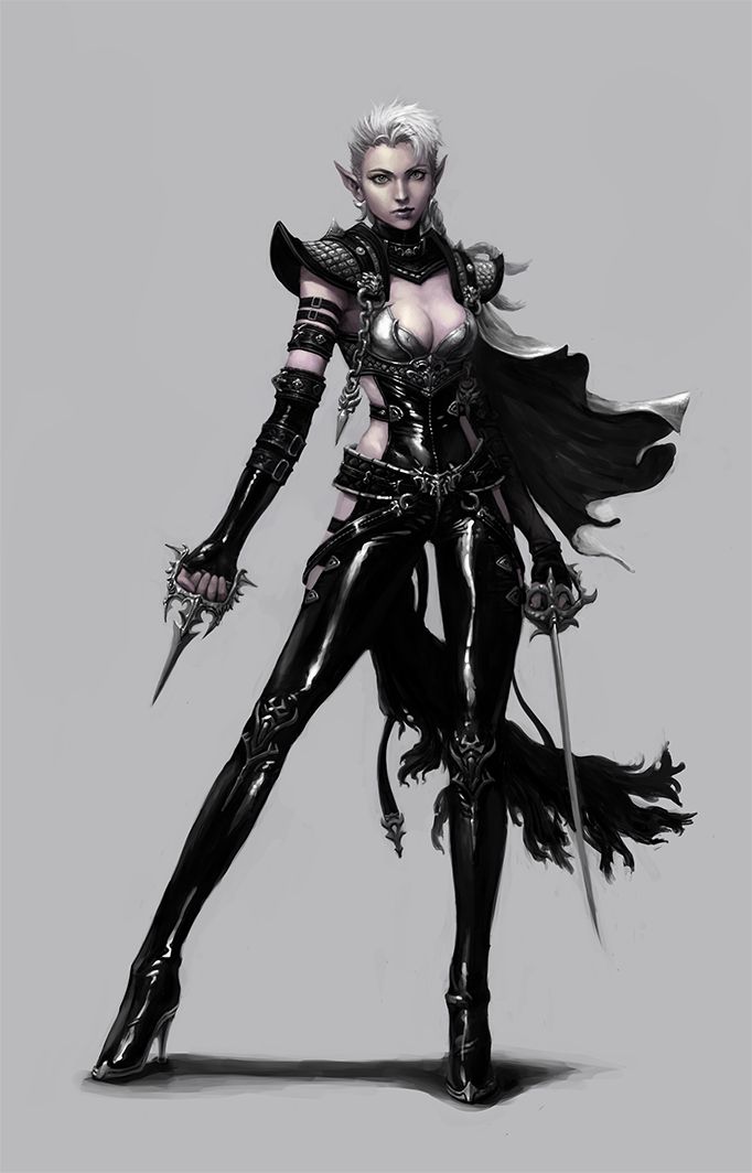 'Dark Elf Assassin' by Dimelife | Scrolller