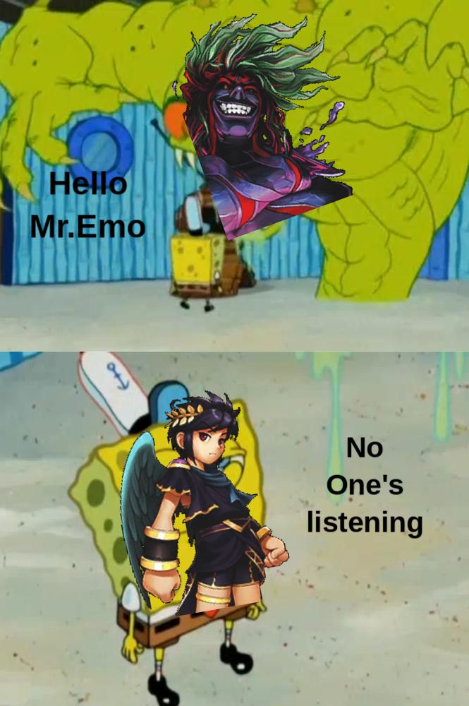 Dark Pit is one of the most apathetic people | Scrolller