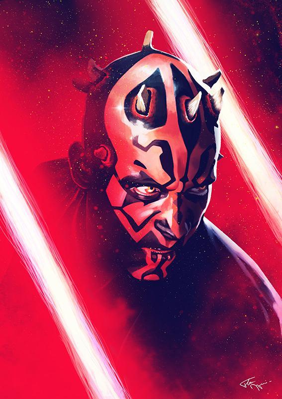 Darth Maul by Flore Maquin | Scrolller