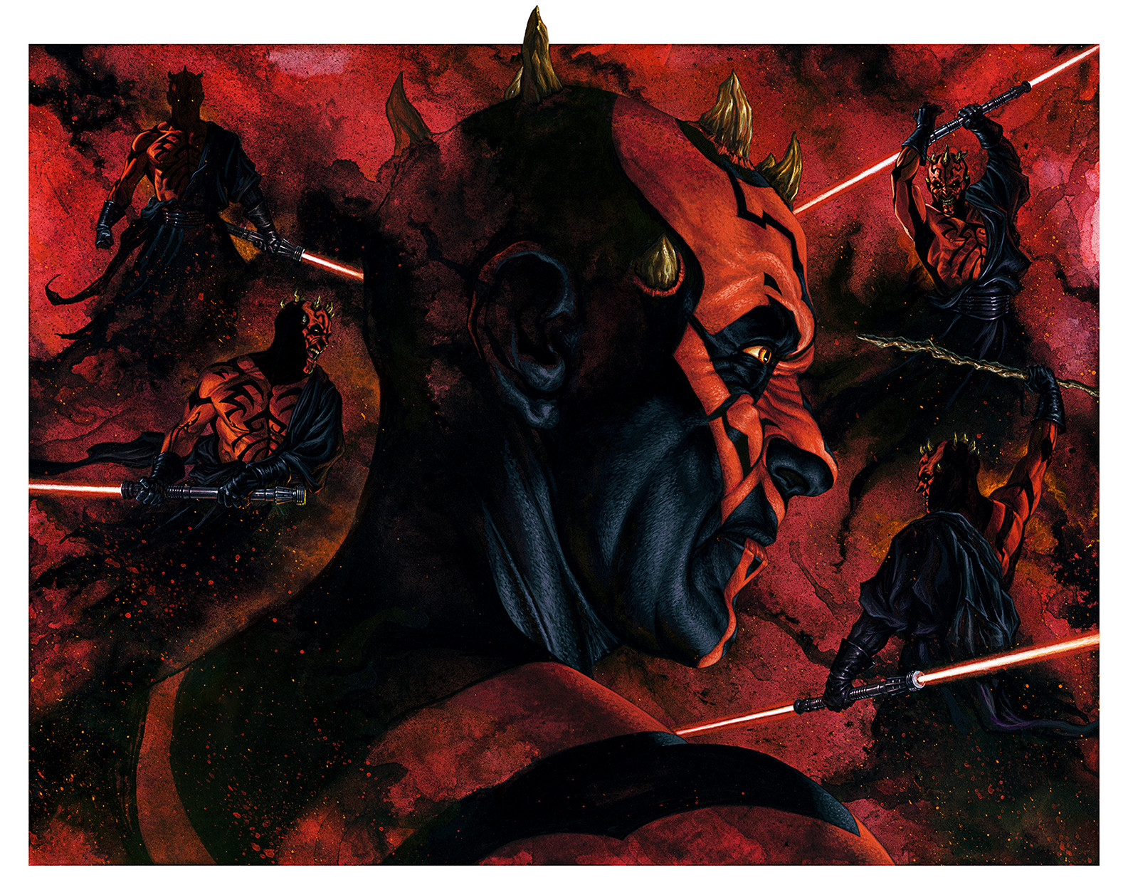 Darth Maul by Walter O'Neal | Scrolller