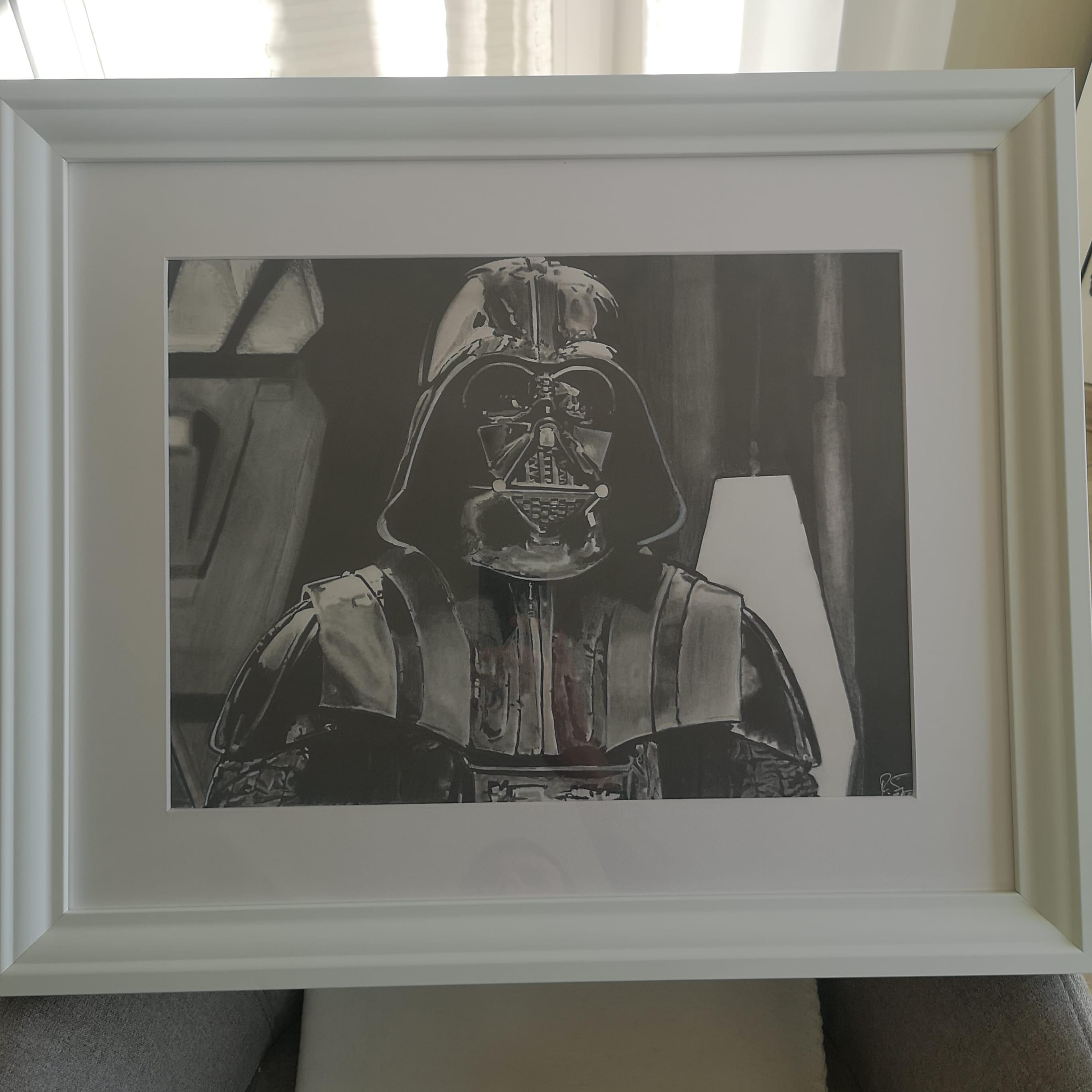 DARTH VADER is my hand drawing in size A3 | Scrolller