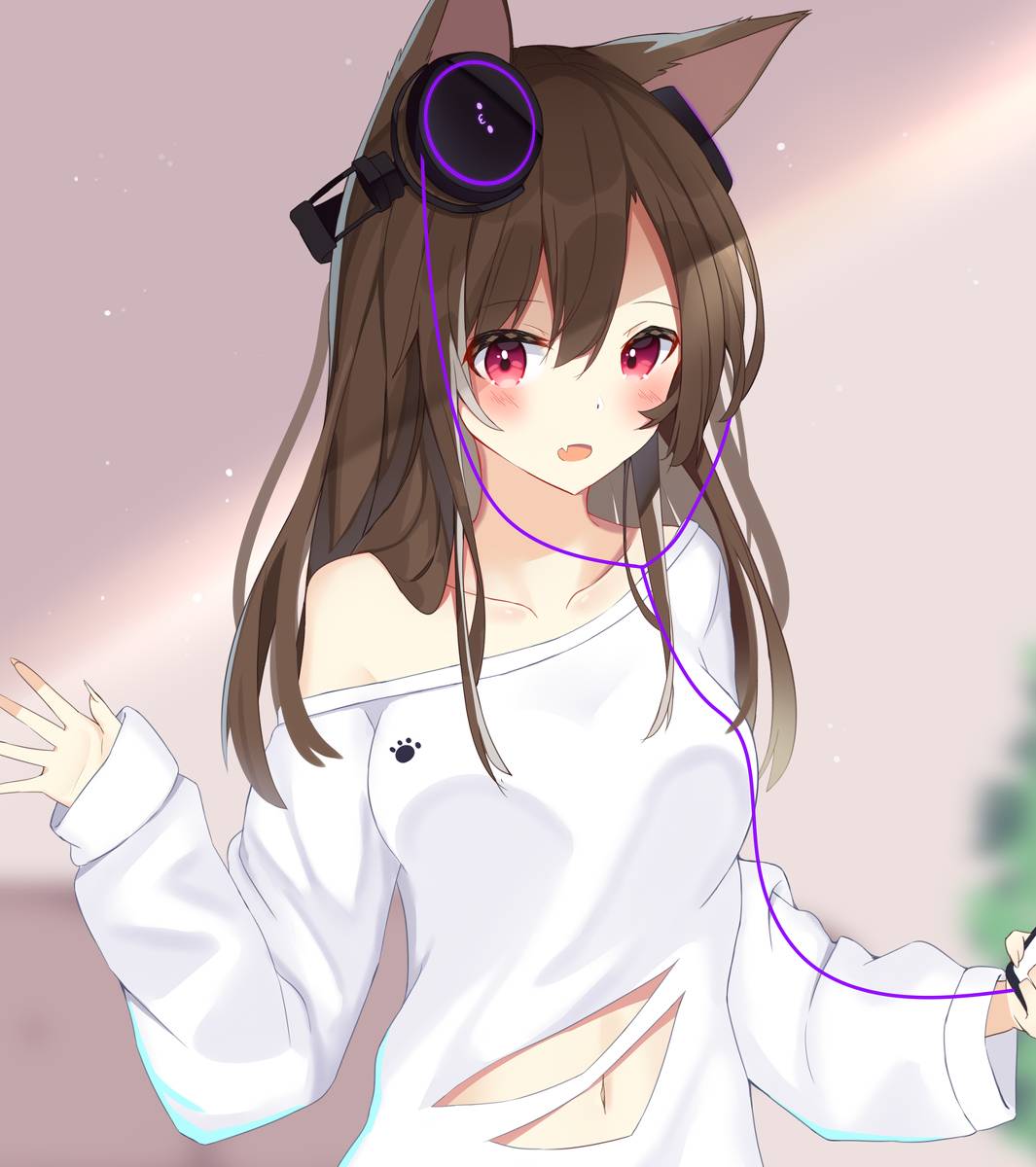 Dats how dog girls wear headphones [original] | Scrolller