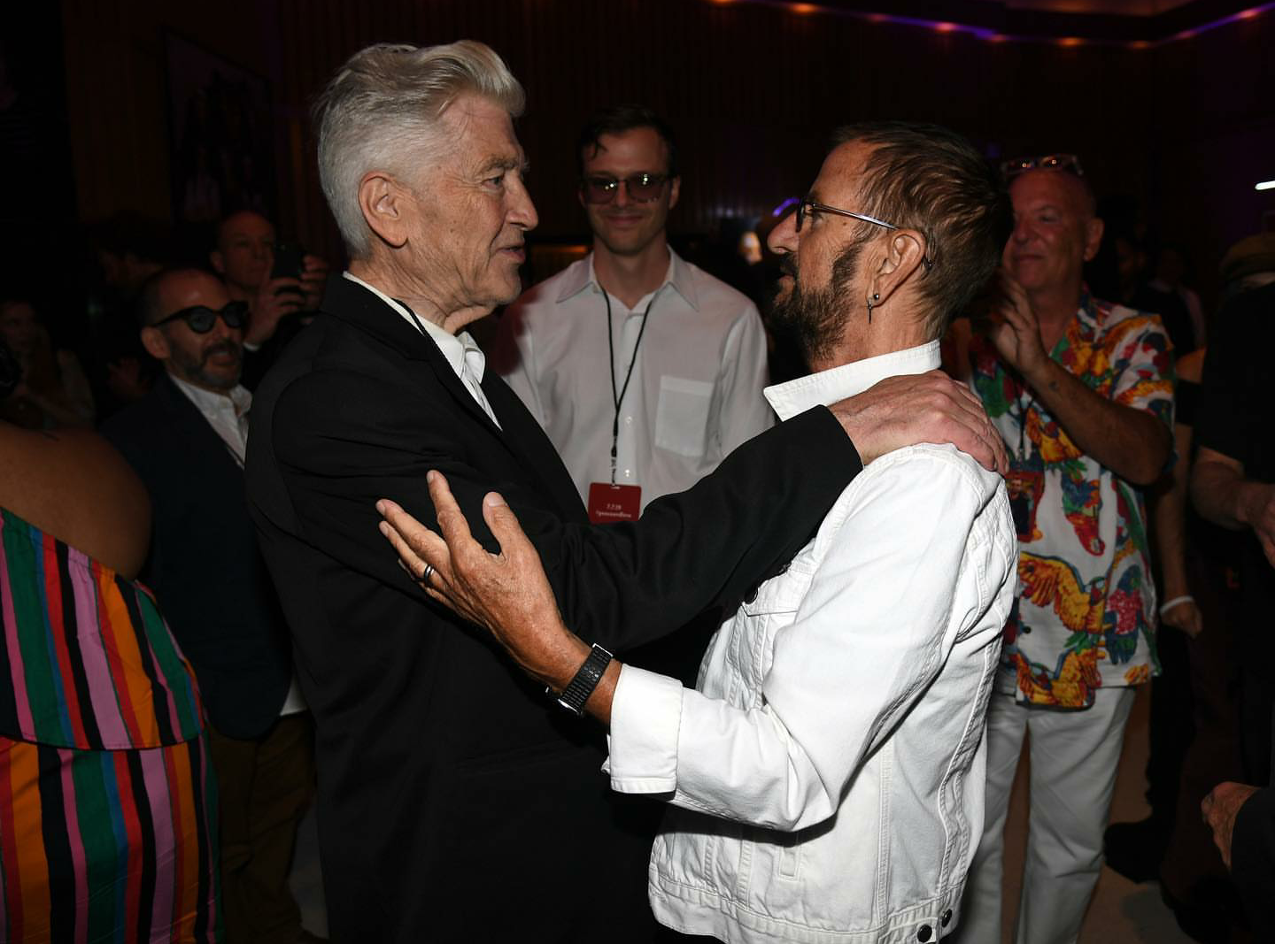 David and Ringo Starr on his birthday | Scrolller