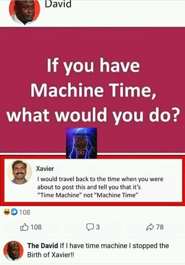 David vs Xavier | Scrolller