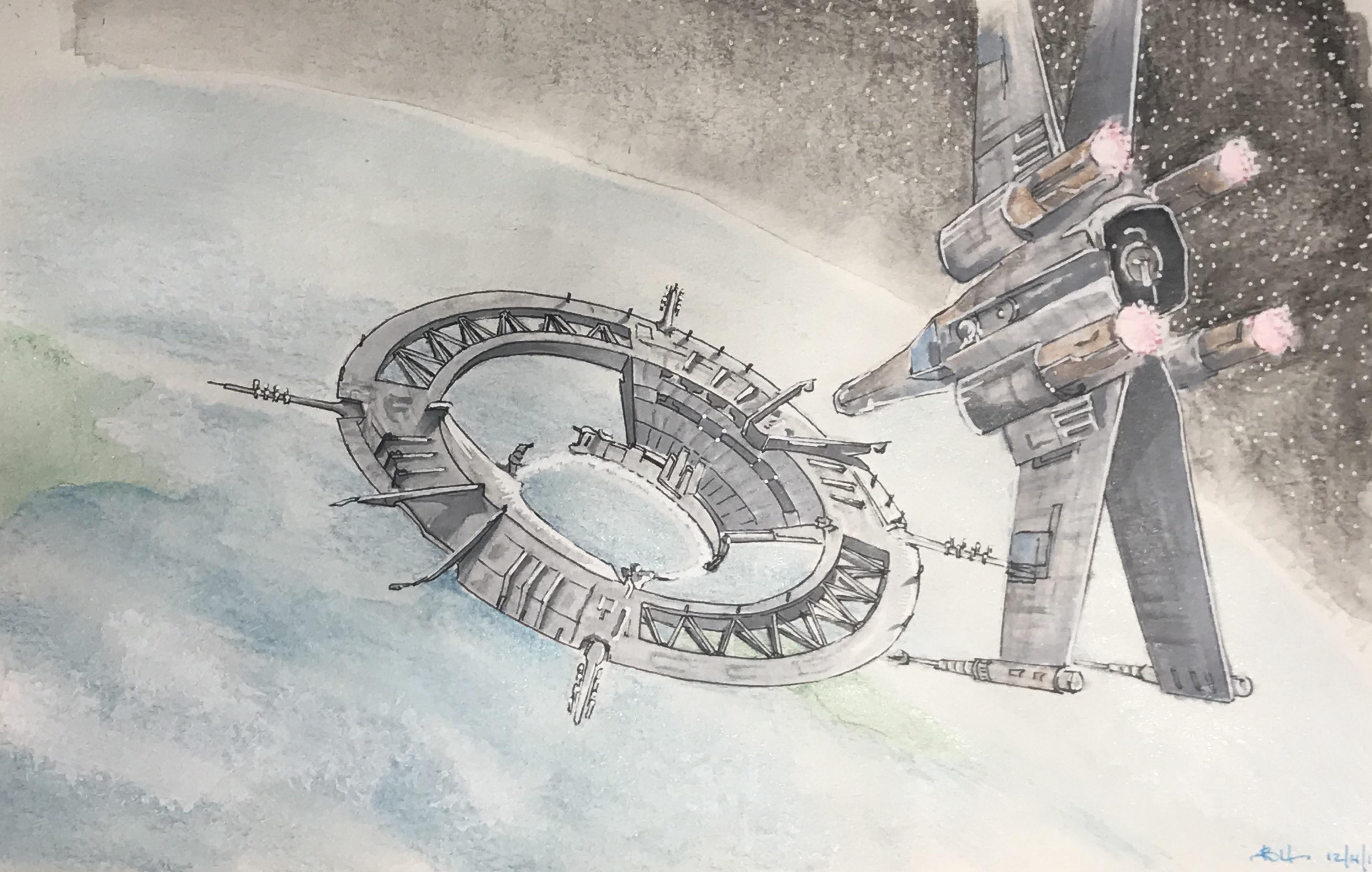 Day one in a galaxy far, far away. Ring. | Scrolller