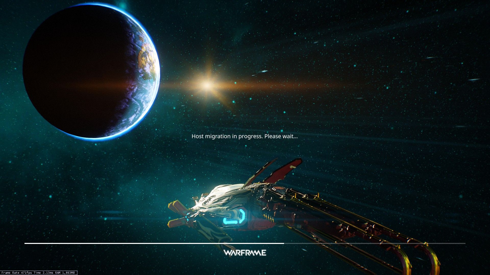 DE please make this loading screen spawn more frequently and for all planets. It's really cool ...