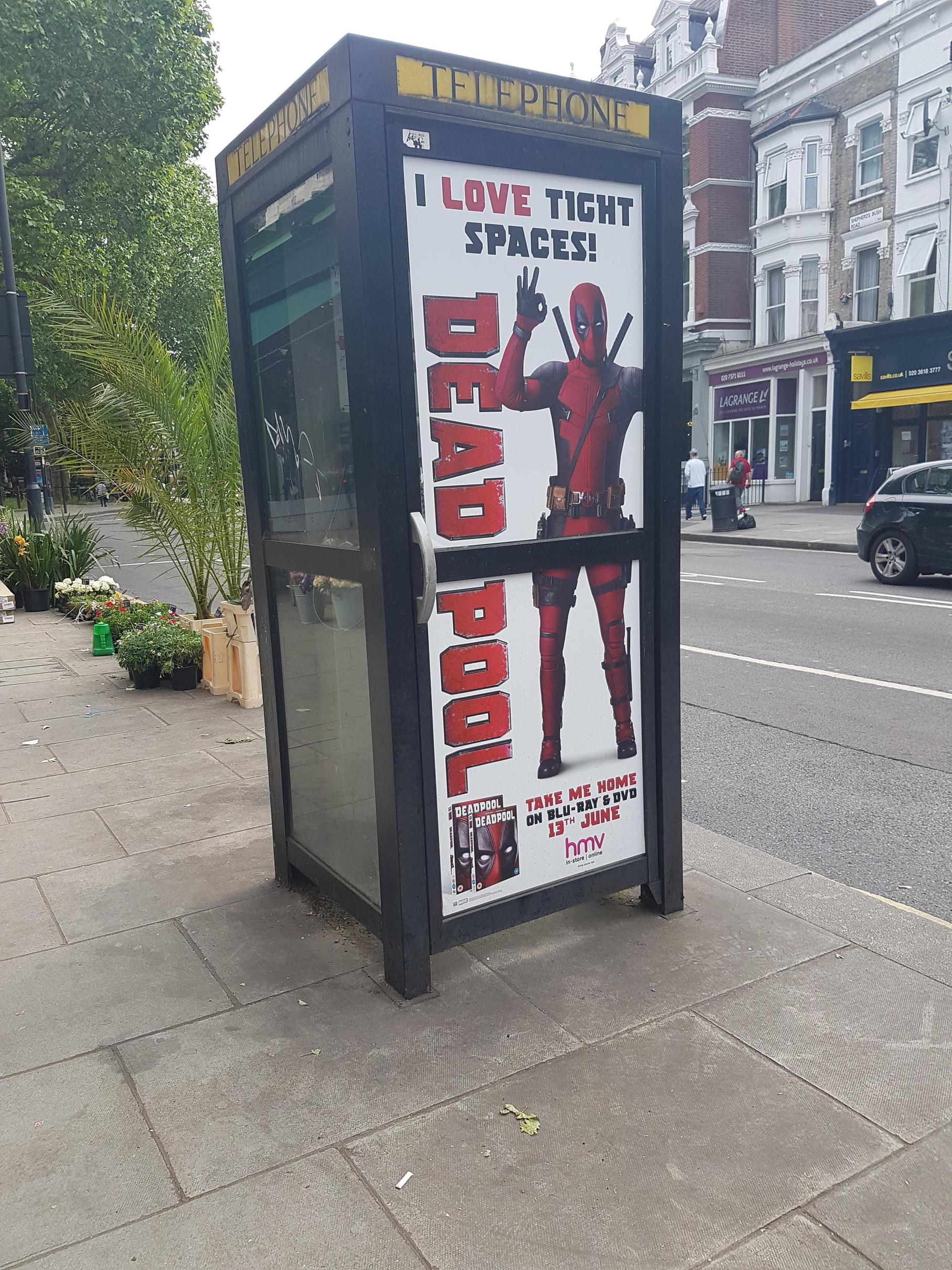 Deadpool ads are on point | Scrolller