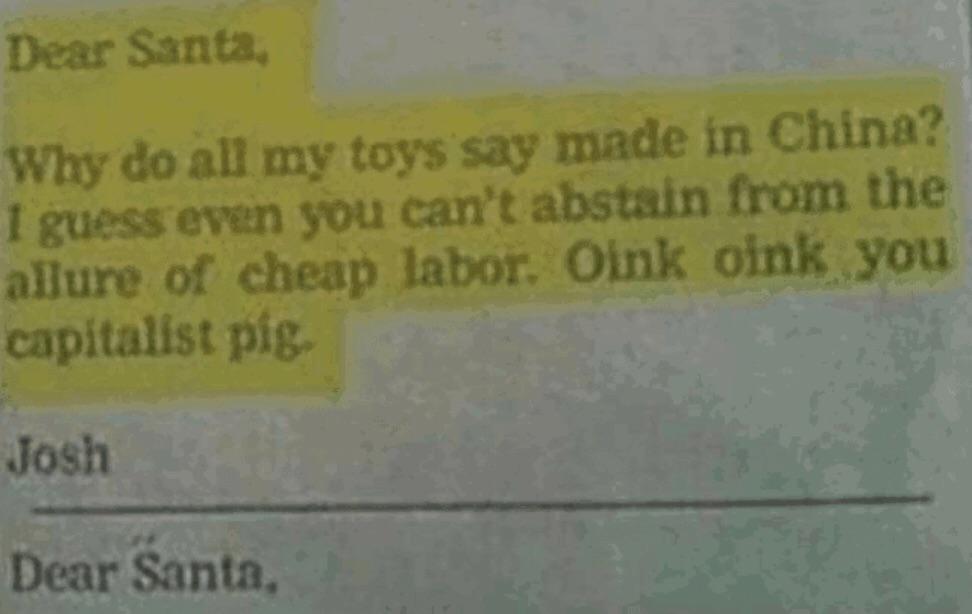 Dear Santa | Scrolller