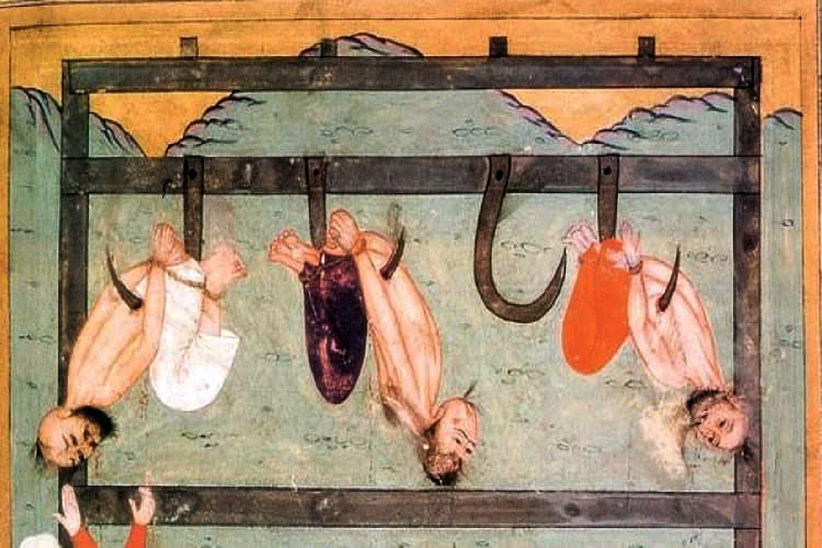 Death by Hooks, Ottoman Turkish Execution | Scrolller