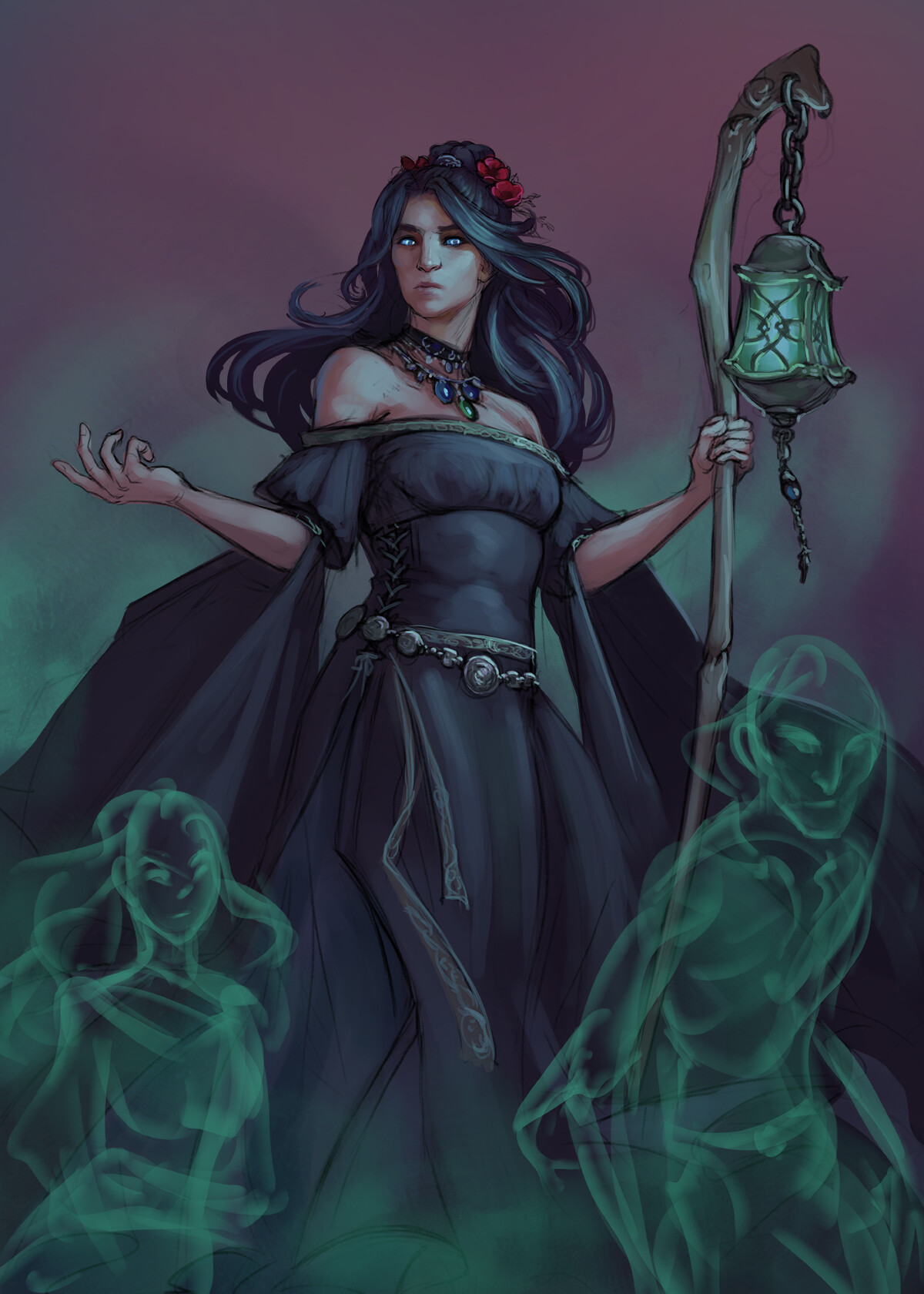 Death Goddess by Linda Lithén | Scrolller