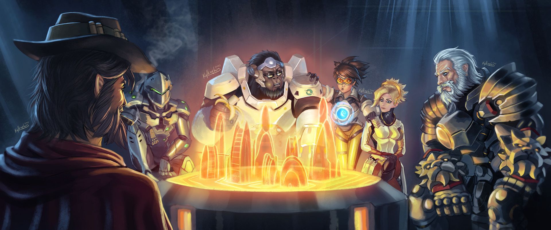 Debriefing with Winston (Original by Kyle Kayhos) | Scrolller