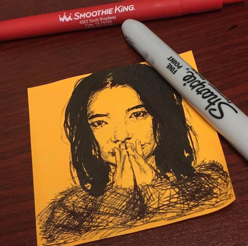 Debut doodle at work💫 | Scrolller