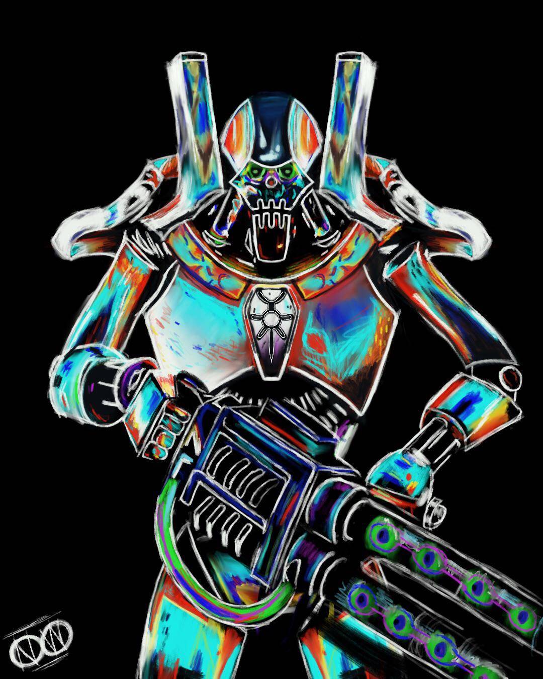 Deep fry Necron | Scrolller