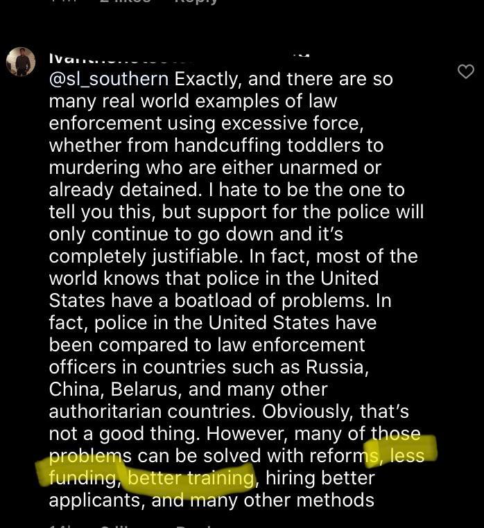 Defund the police logic | Scrolller