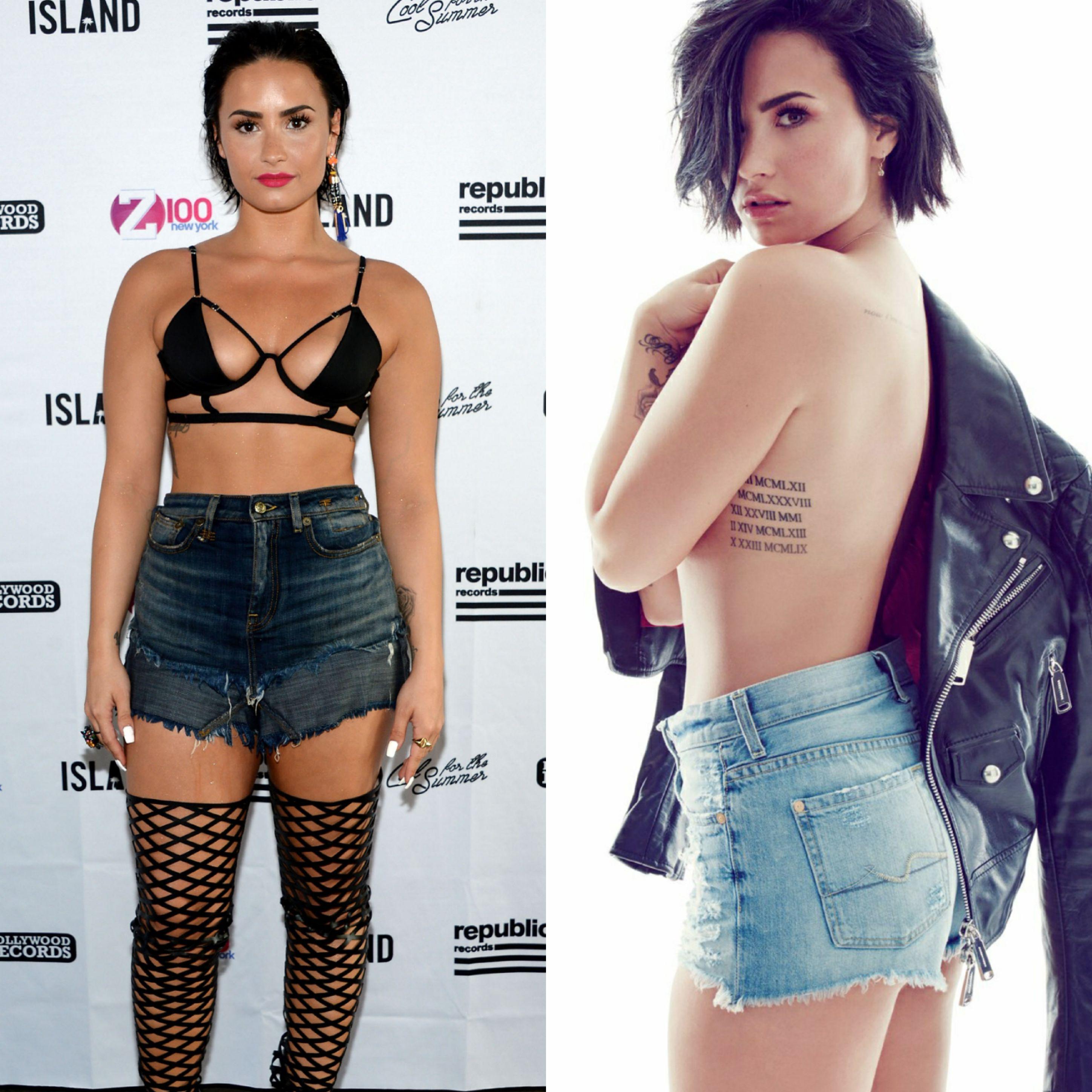 Demi Lovato's perfect thick body | Scrolller