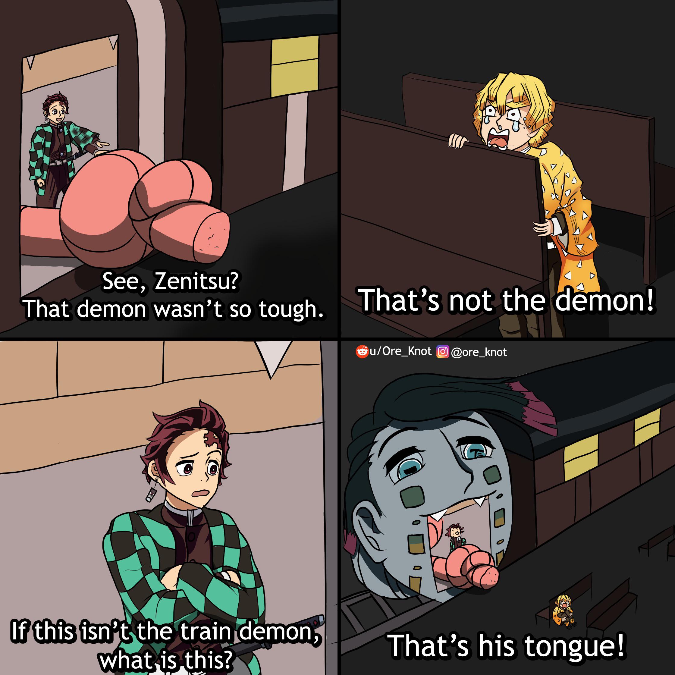 [Demon Slayer Mugen Train][OC] All Aboard! | Scrolller