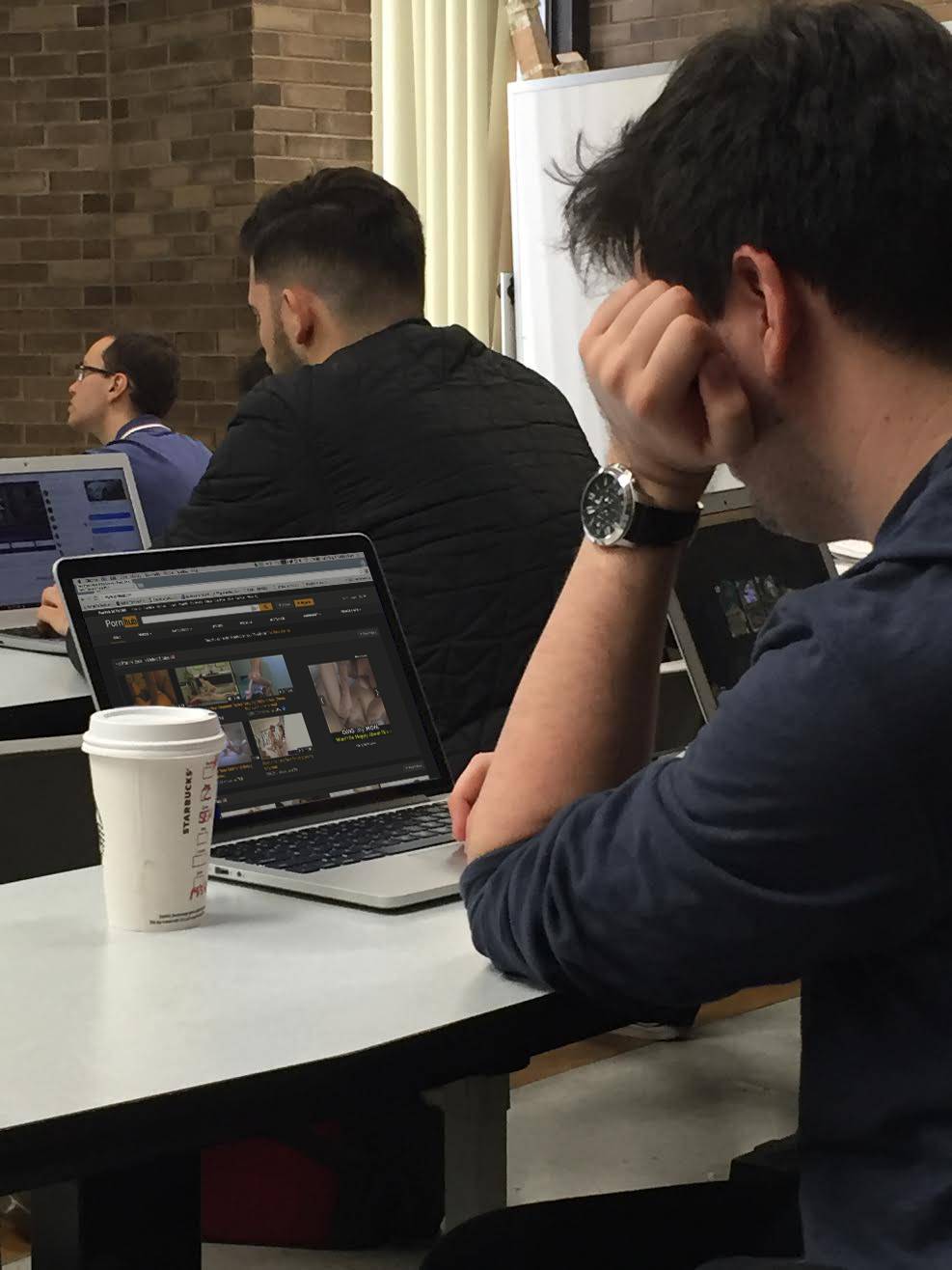 dennis caught during final review | Scrolller